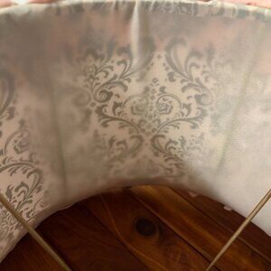 Design | Vintage Parlor Boudoir Fancy Ruffled Rose Antique Scrolled ...